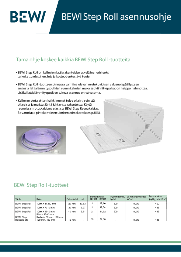 Materiaalipankki | BEWI