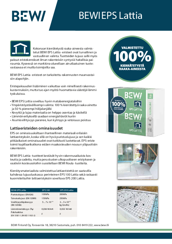 Materiaalipankki | BEWI