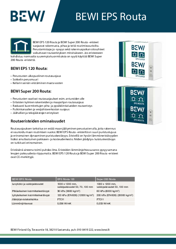 Materiaalipankki | BEWI