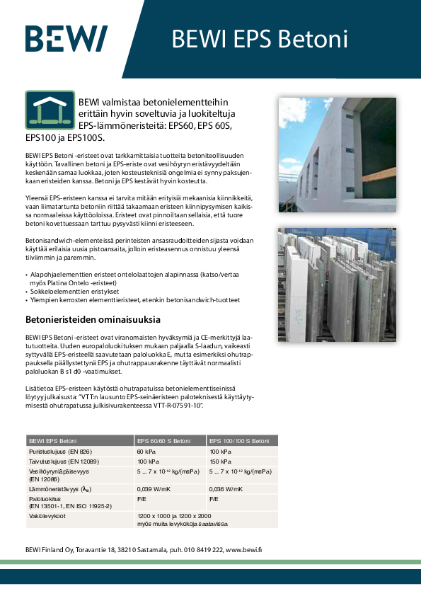 Materiaalipankki | BEWI