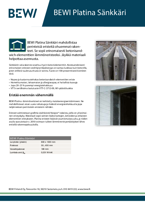 Materiaalipankki | BEWI