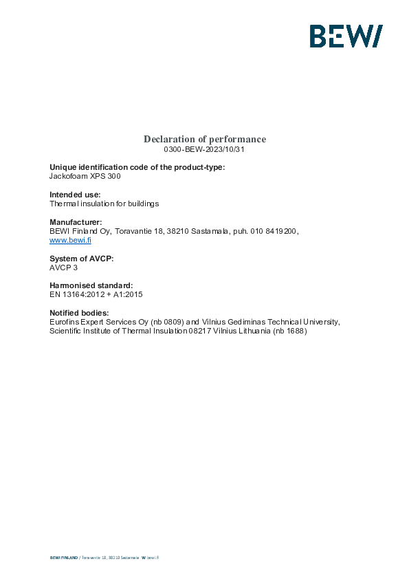 Materiaalipankki | BEWI